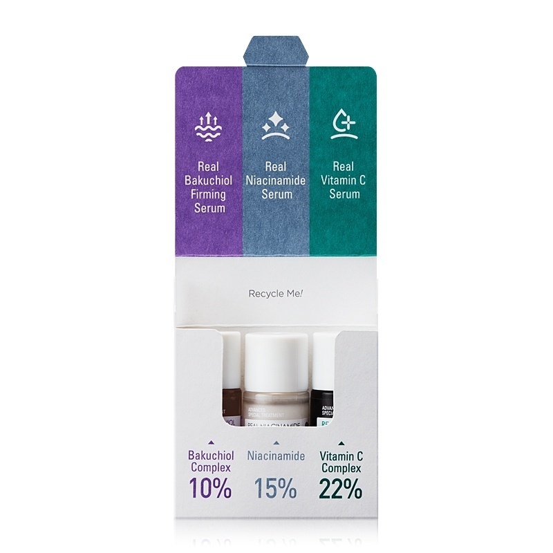 Neogen Dermalogy Real Serum Mini Trio Set - Holika Holika